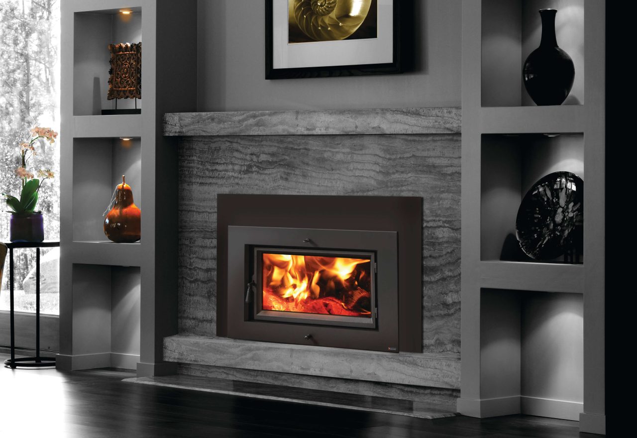 Lopi Flush Wood Large Hybrid-Fyre | Heatworks